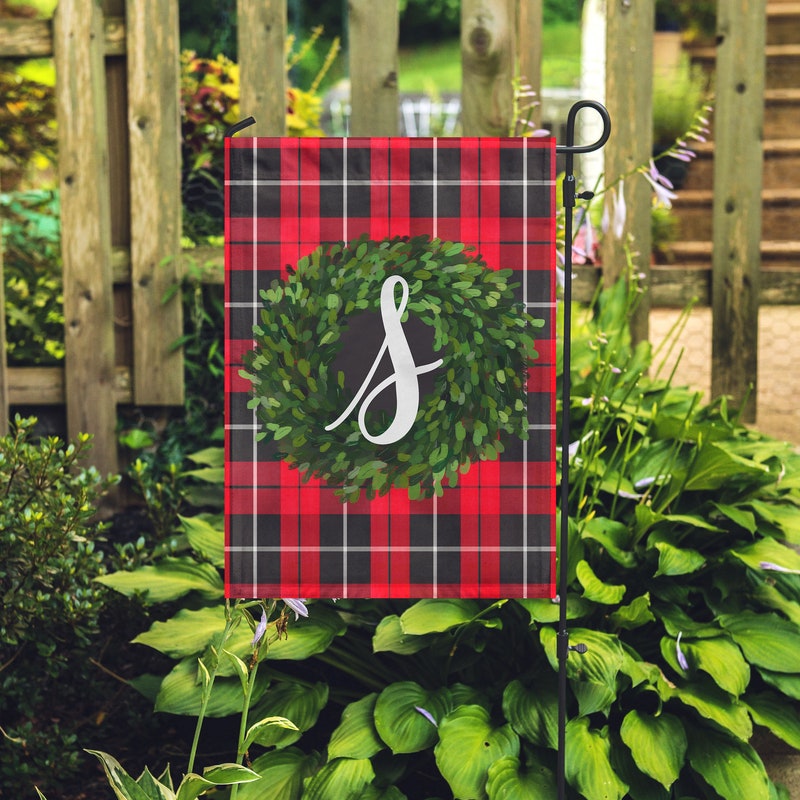 Monogrammed Flags - Etsy