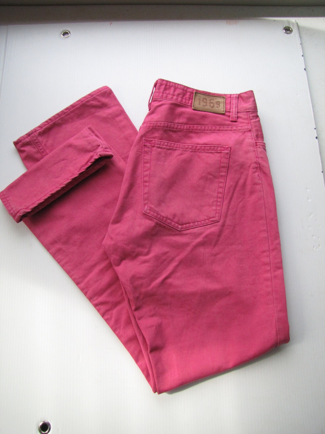 Pink Fuchsia Gap Jeans W31 L32 Straight Grain Bootcut Pink Style ...