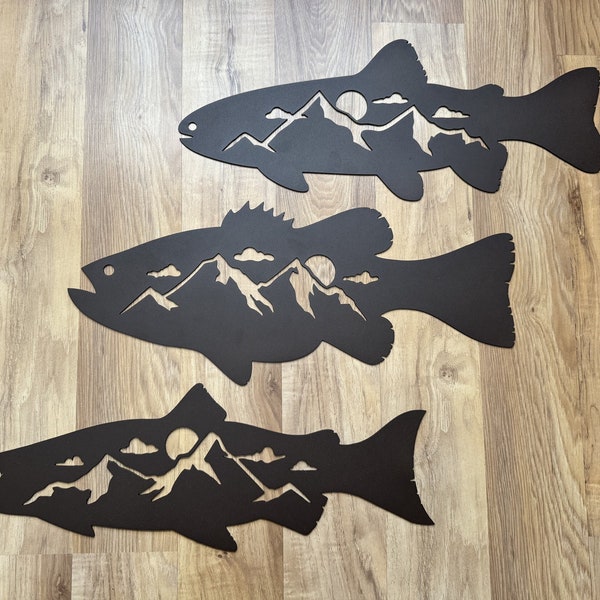 Metal Fish Cutout - Etsy