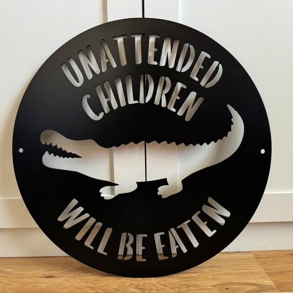 Alligator Sign - Etsy
