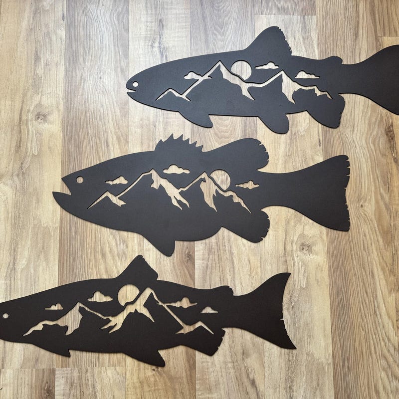 Metal Fish Cutout - Etsy