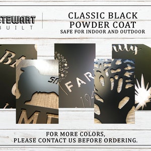 Last Name Letter Monogram Gate Letter Personalized Steel Sign Metal Art ...