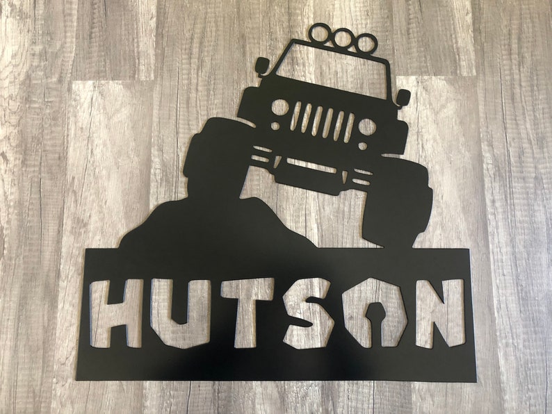 JEEP Inspired off Road Personalized Heavy Steel Sign - Etsy