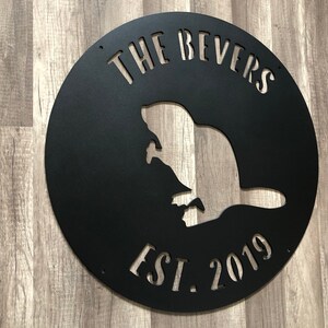 Beaver Personalized Heavy Duty Steel Sign Metal Art - Etsy