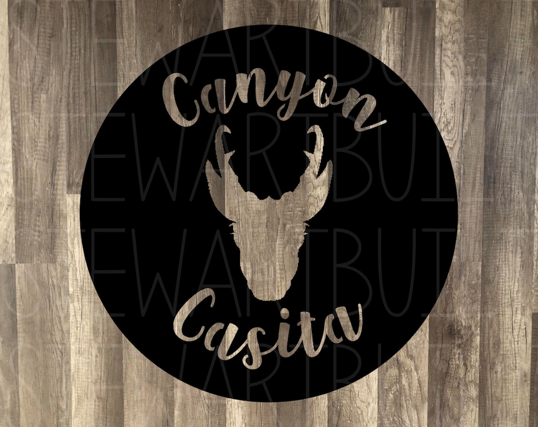 Antelope Sign Personalized Heavy Steel Sign Metal Art - Etsy