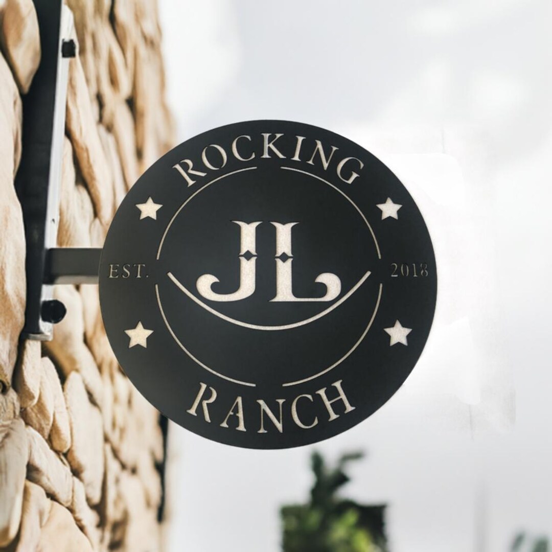 Custom FARM/RANCH Sign Design Business LOGO Artwork New Idea Steel Sign ...