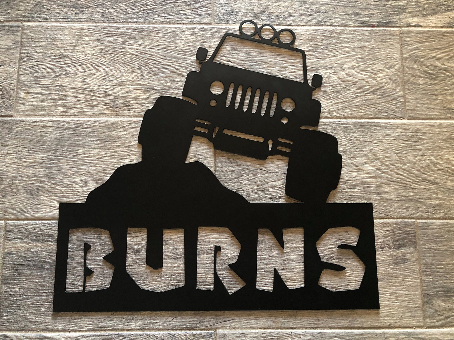 JEEP Inspired off Road Personalized Heavy Steel Sign - Etsy