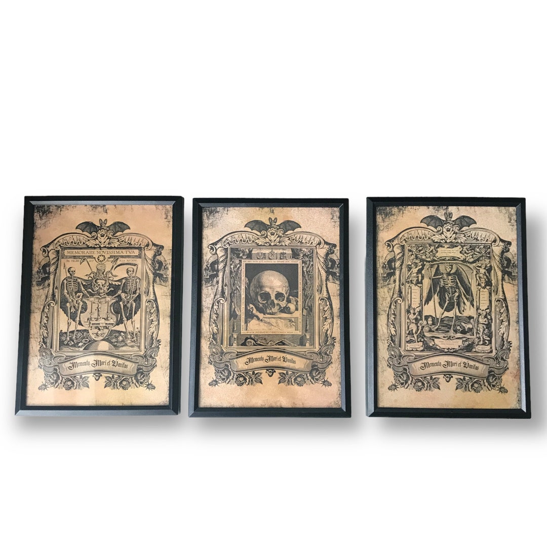 Vintage Memento Mori Print 5x7 Unframed - Etsy