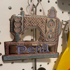 Sewing Machine Name Tag Bundle for Embroidery Machines - Etsy