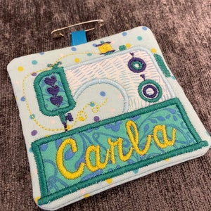 Sewing Machine Name Tag Bundle for Embroidery Machines - Etsy