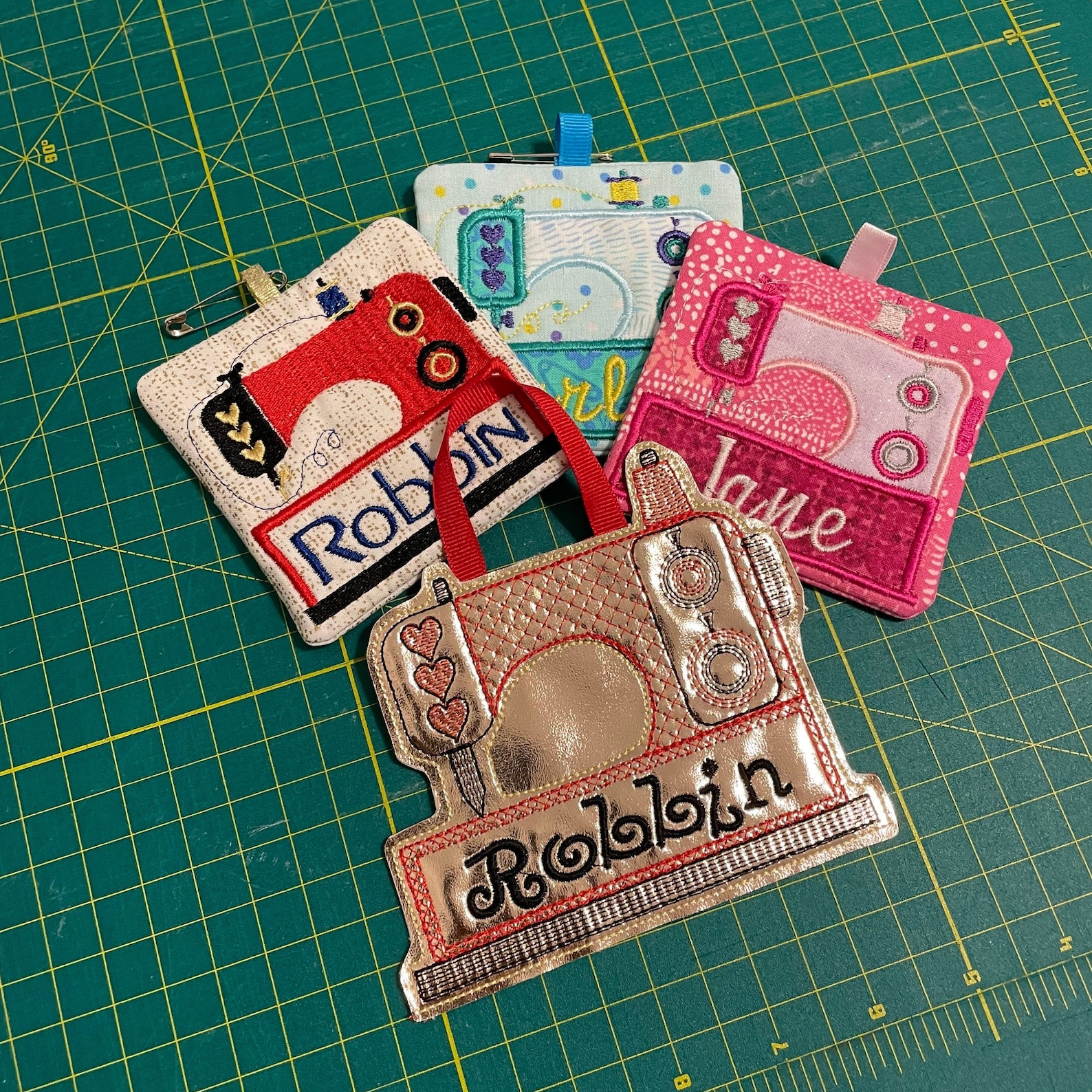 Sewing Machine Name Tag Bundle for Embroidery Machines - Etsy