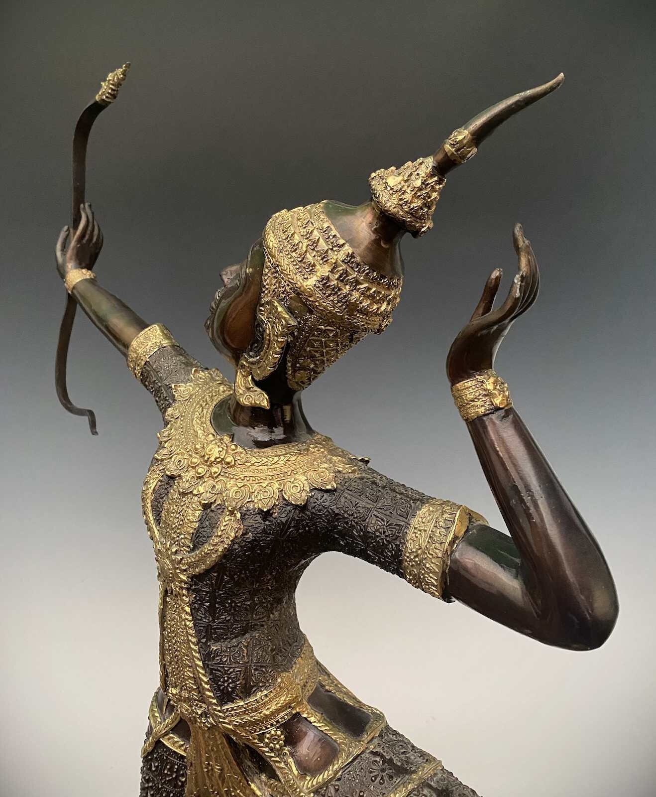 Arjuna Bronze Figure Archer 70 cm Teppanom Statue Thailand | Etsy Arjuna Bronze Figure Archer 70 cm Teppanom Statue Thailand | Etsy