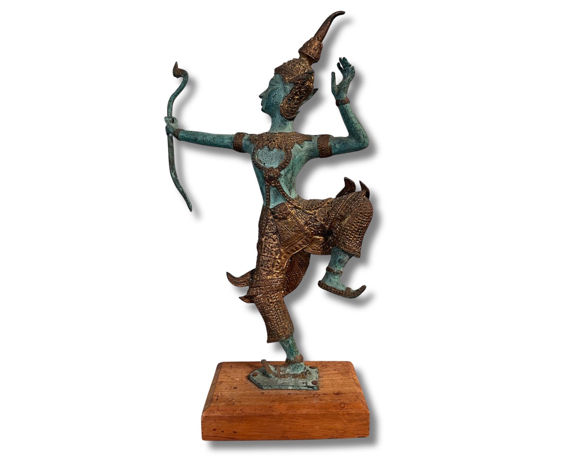 Prince Rama Bronze Figure Thailand Sculpture Asian Statue Thai Crafts ...