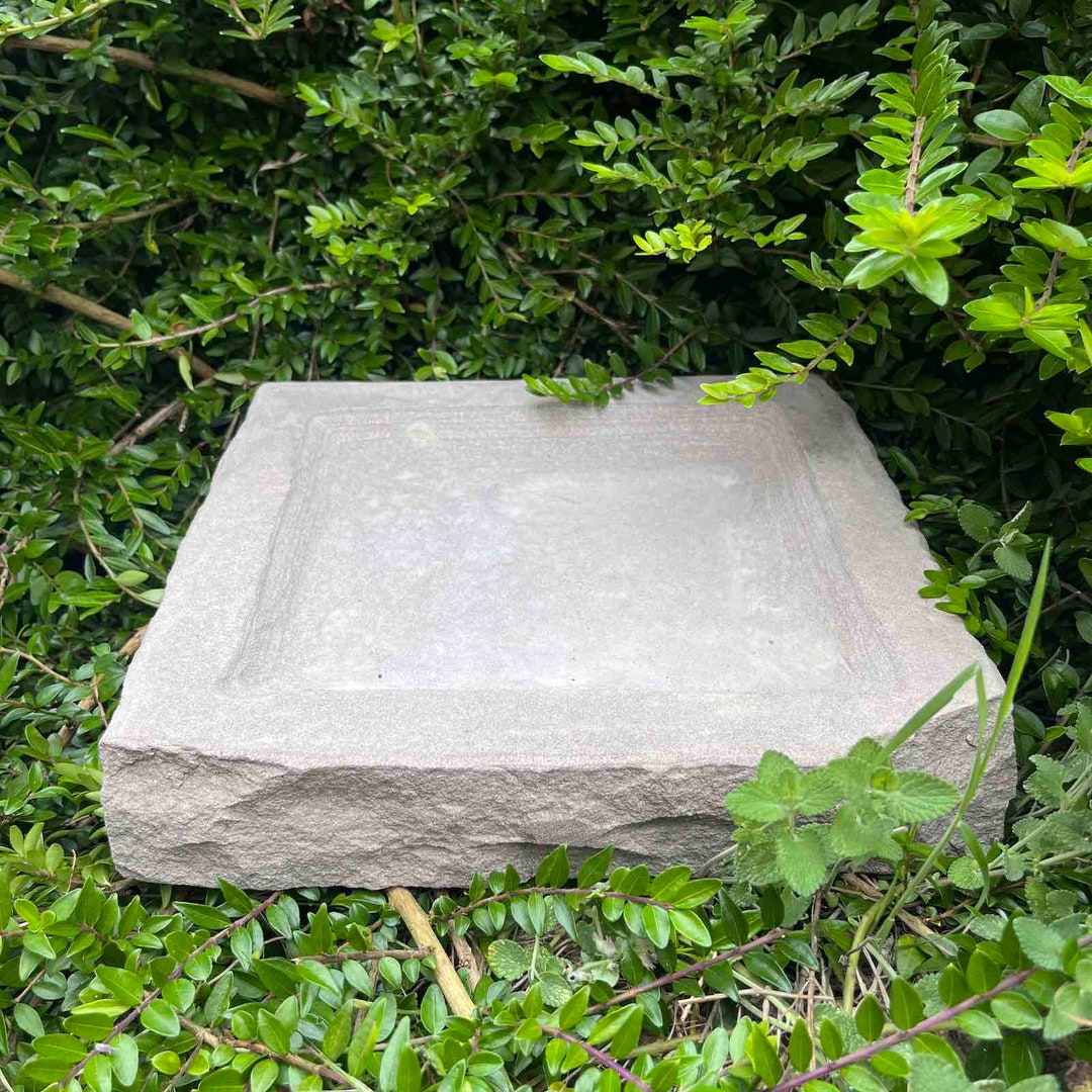Natural Stone Bird Bath Stone Bird Bath Garden Decoration Water Basin ...