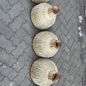 Straw Pendant Lamp, Hanging Chandelier, Dining Room Lighting , Ceiling ...