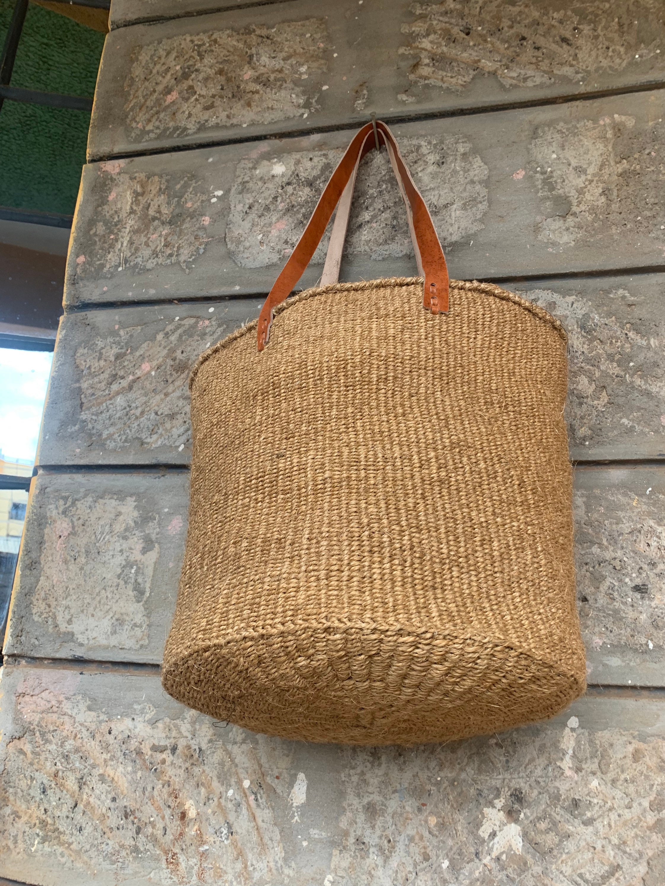 Summer Home Décor JUTE African Sisal Bag Sisal Basket - Etsy