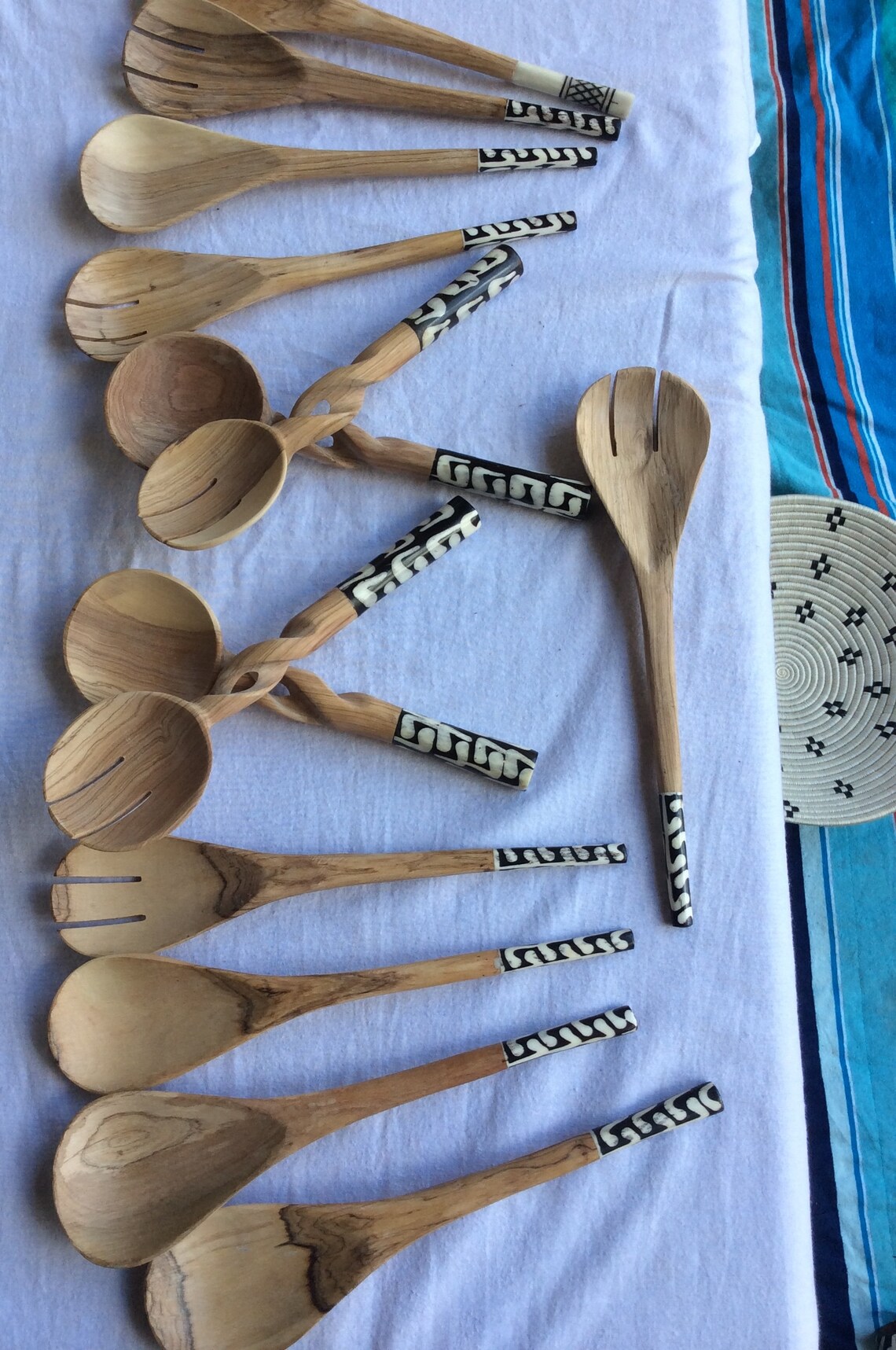 Wooden SpoonsServing spoonshandmade hand-carved wooden | Etsy