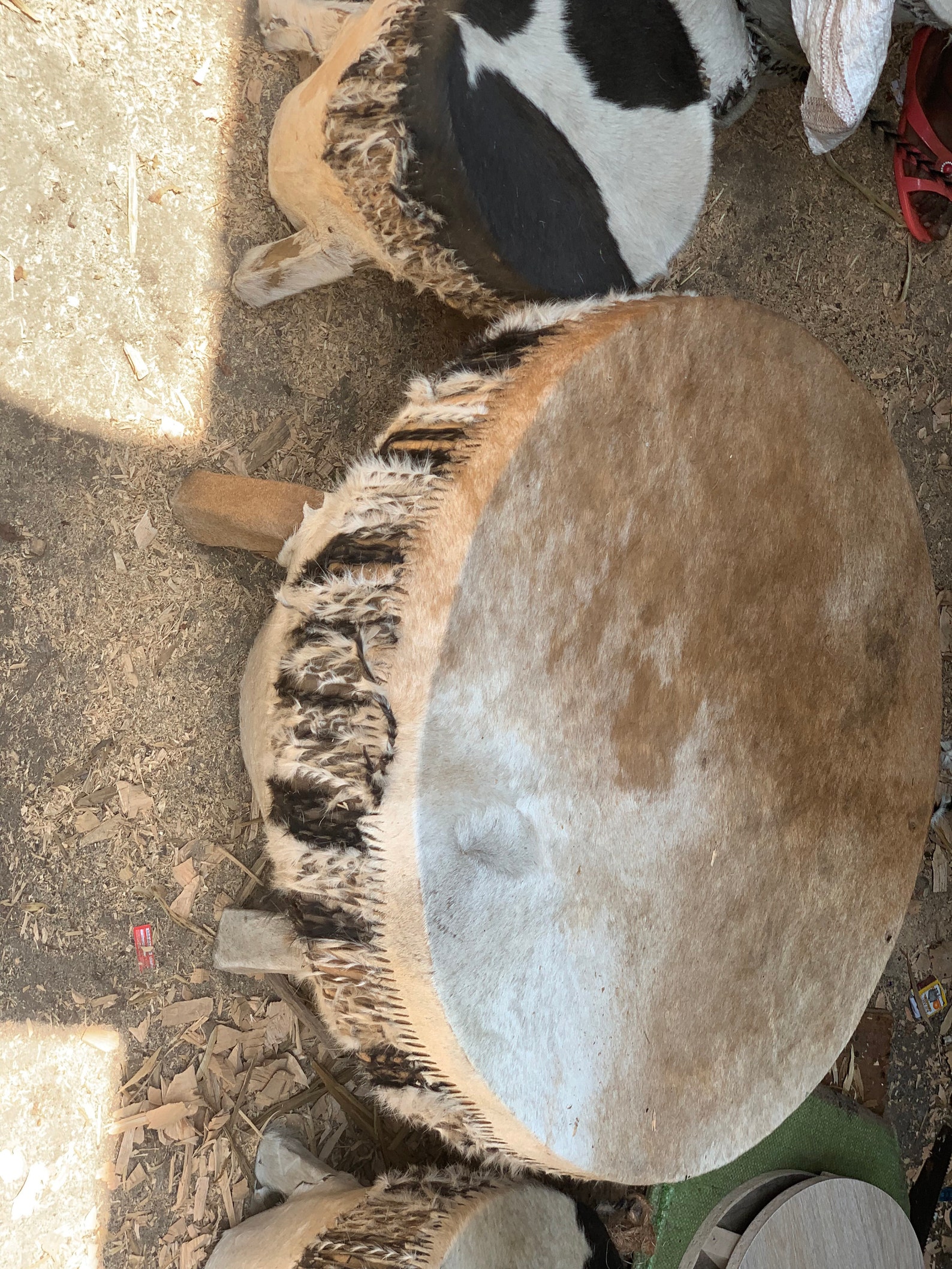 Coffee Table Drum Drum leather Drum African Leather Drum | Etsy