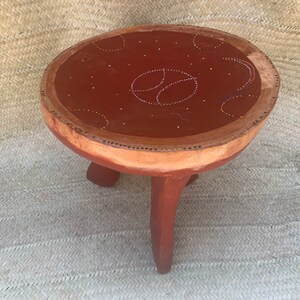 Coffee Table, Bedside Stools ,african Wood Stool, Furnature, Beaded ...