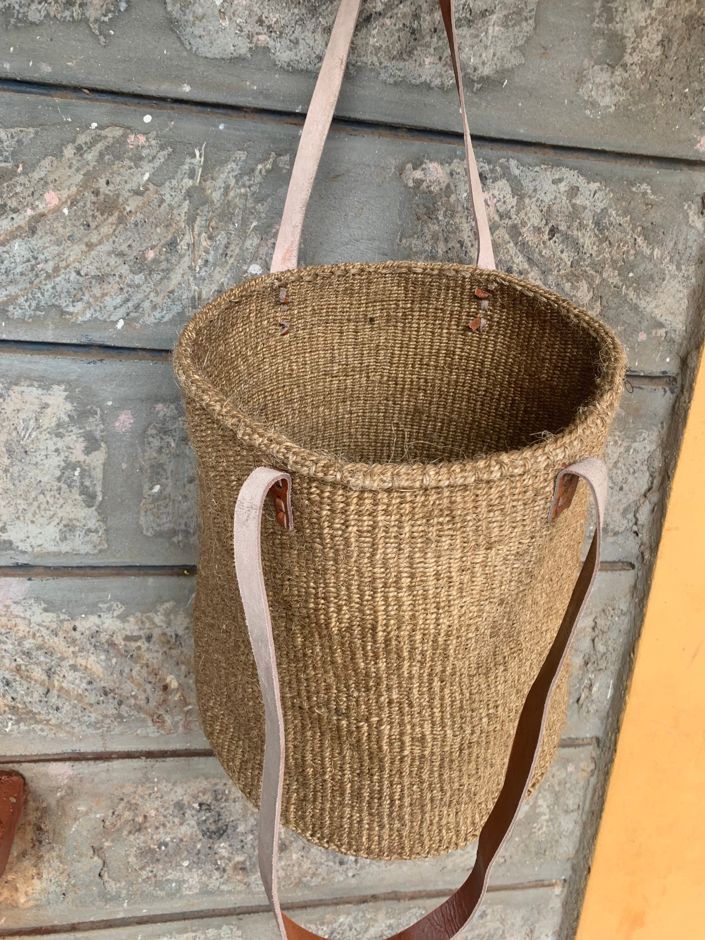Summer Home Décor JUTE African Sisal Bag Sisal Basket - Etsy