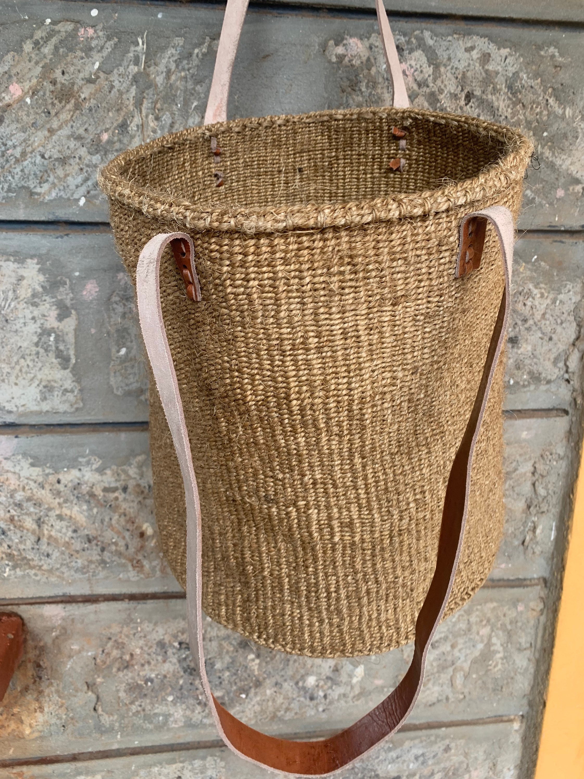 Summer Home Décor JUTE African Sisal Bag Sisal Basket - Etsy