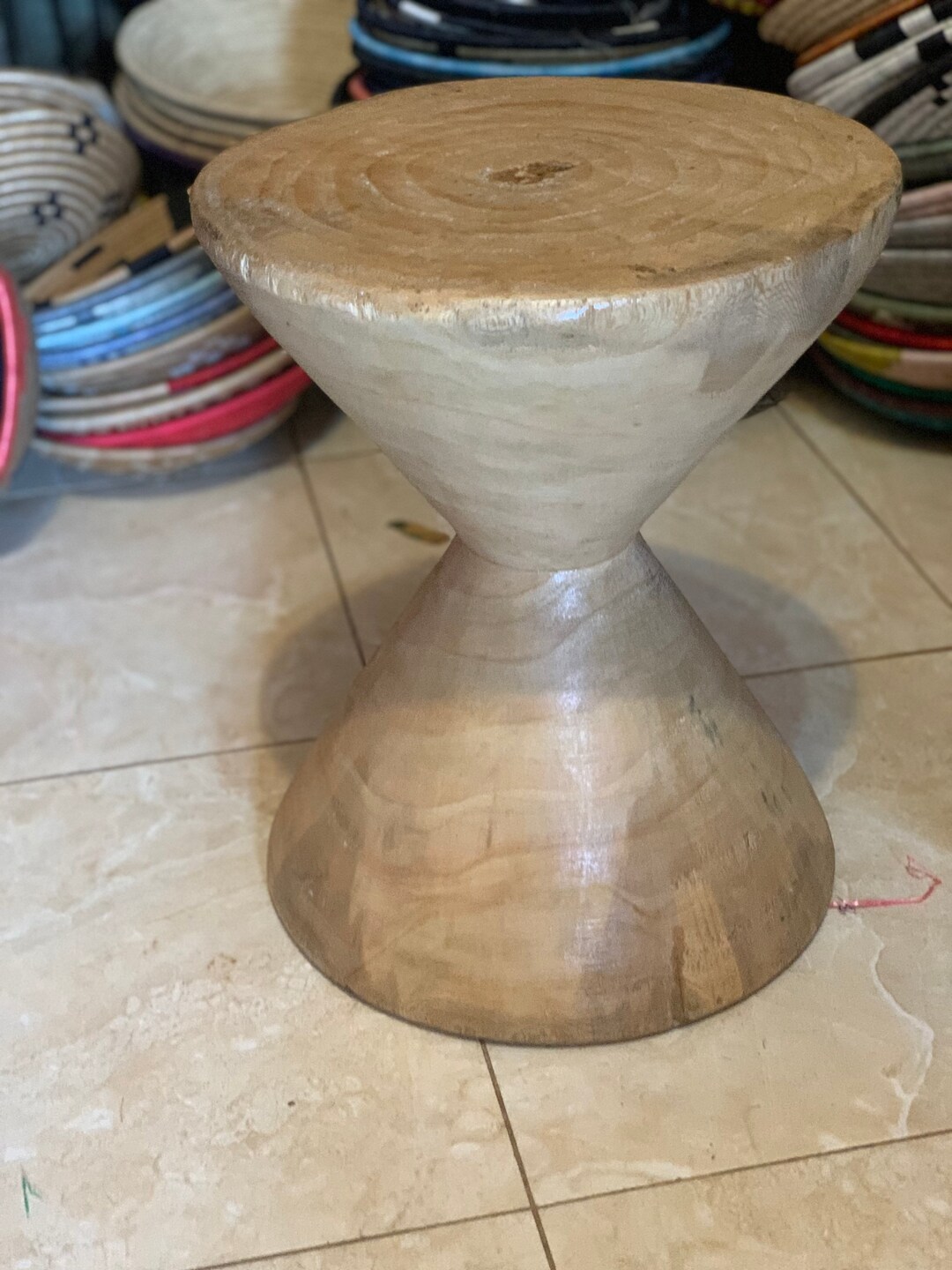 Handmadecoffee Table ,african Stool, Jacaranda Decorative Stool, Home ...