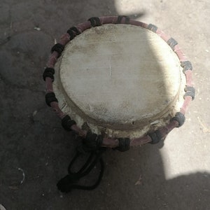 African Jembe Drum, Drum ,leather Drum , African Leather Drum, Kanyan ...
