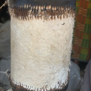 Drum, Leather Drum, African Leather Drum, Kanyan Hairy Drum, Kenyan ...