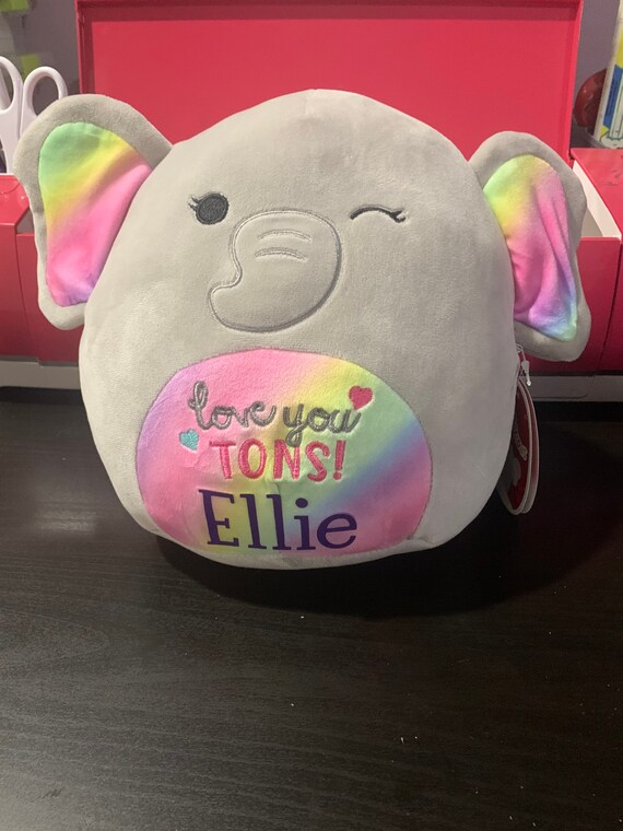 Toys & Games Personalized squishmallow 8 inches elephant Mila Stuffed ...