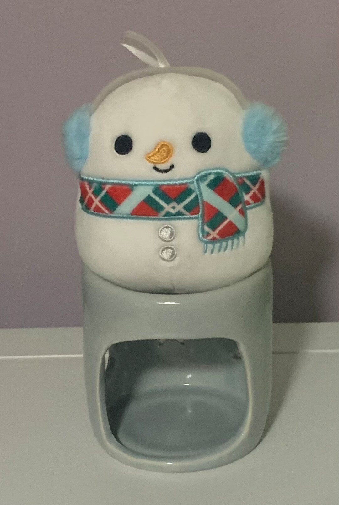 Personalized Plush - 4” Manny the Snowman Squishmallow - Christmas ...