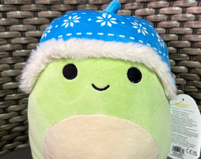 Personalized Plush - 8” Danny the Turtle Squishmallow (christmas) - Etsy