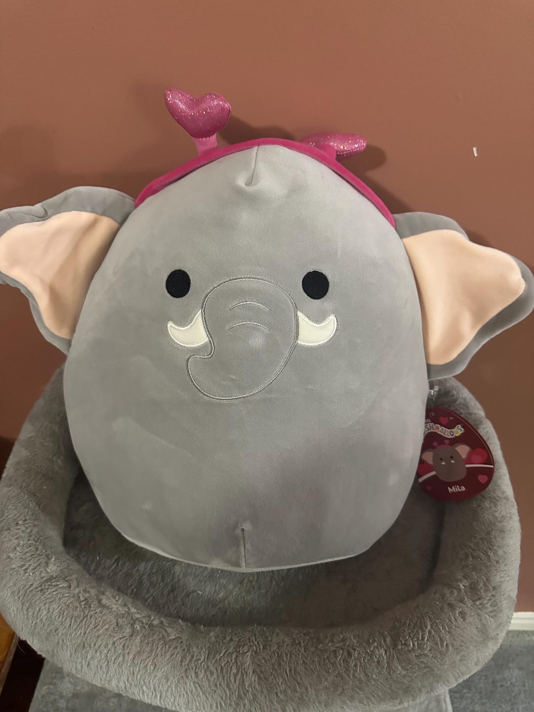 Personalized Plush - 12” Mila the Elephant Squishmallow - Etsy