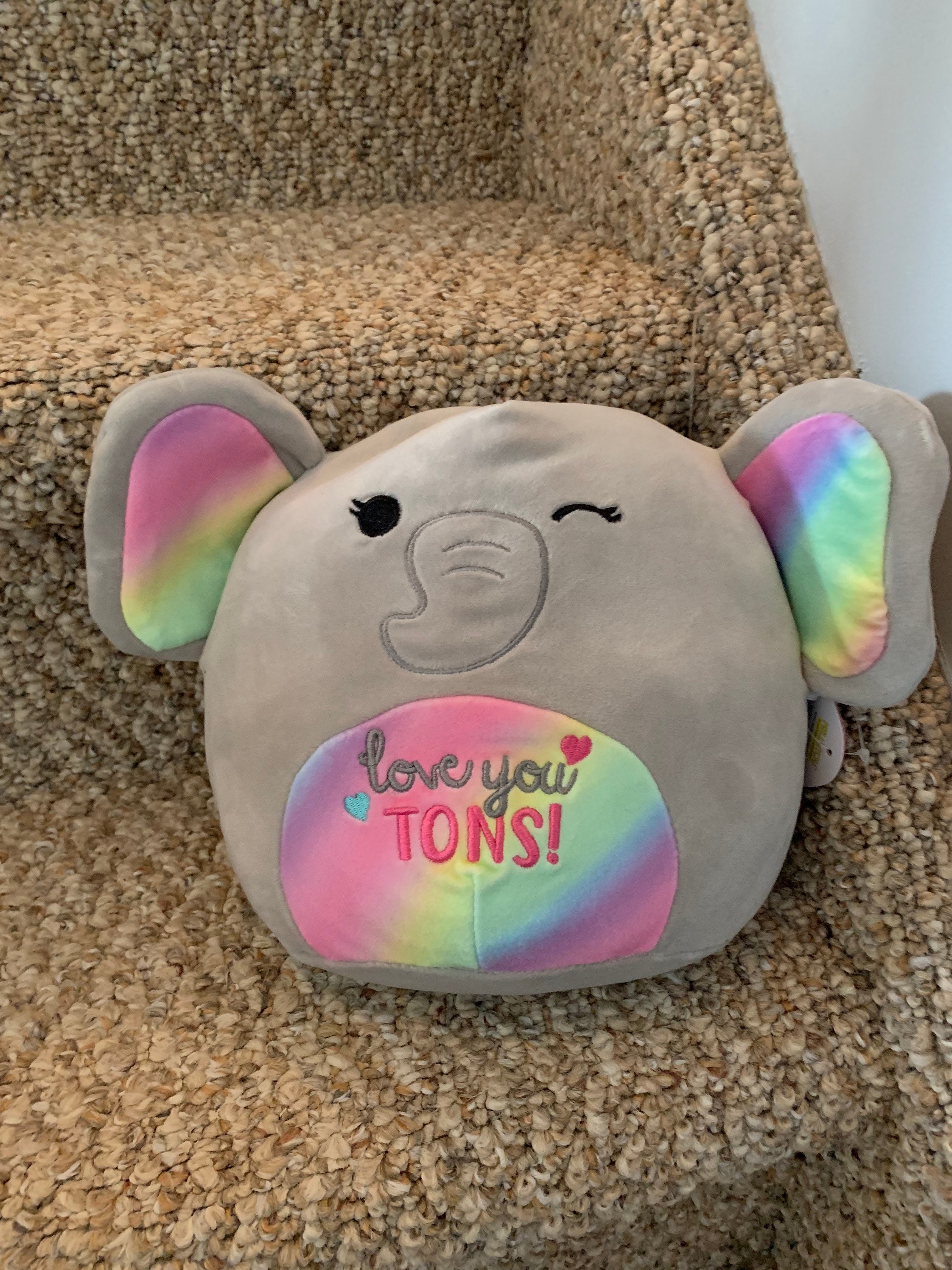 Toys & Games Personalized squishmallow 8 inches elephant Mila Stuffed ...