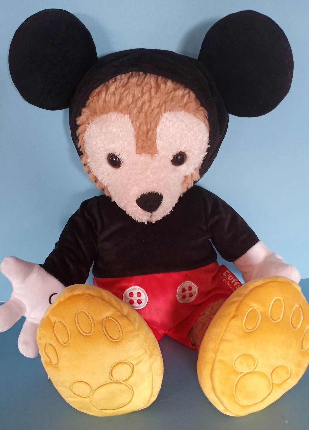 Disney Duffy Bear Mickey Mouse Mascot Wearing Mickey Mouse - Etsy