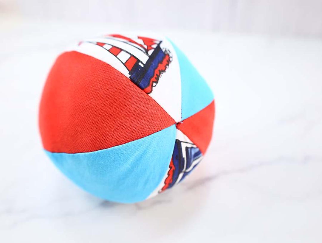 Ball Sewing Pattern and Tutorial, 4" / 10cm Sphere or Ball Pattern ...