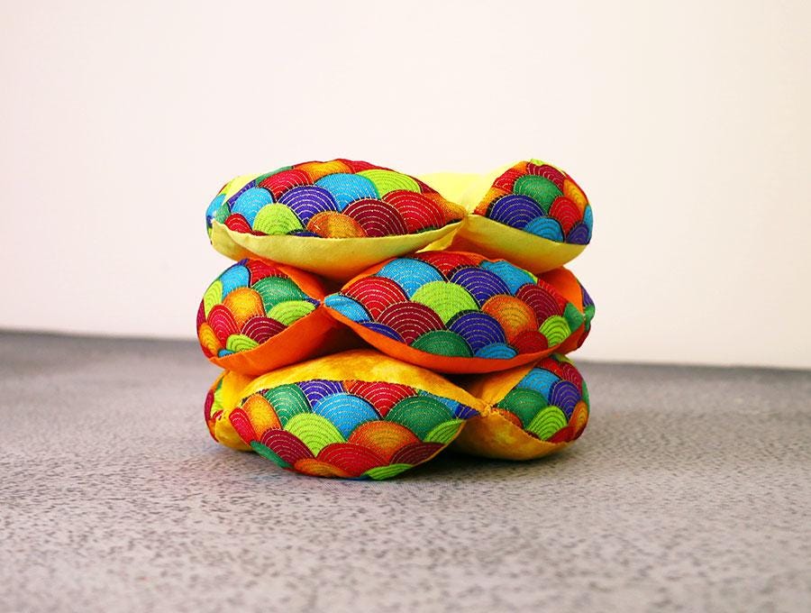Montessori Puzzle Ball Sewing Pattern and Tutorial, Sensory Tactile ...
