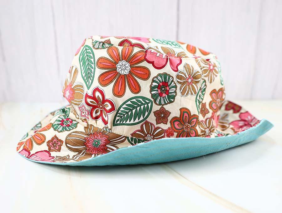 Bucket Hat Sewing Pattern, Summer Hat Sewing Pattern, Easy Bucket Hat ...