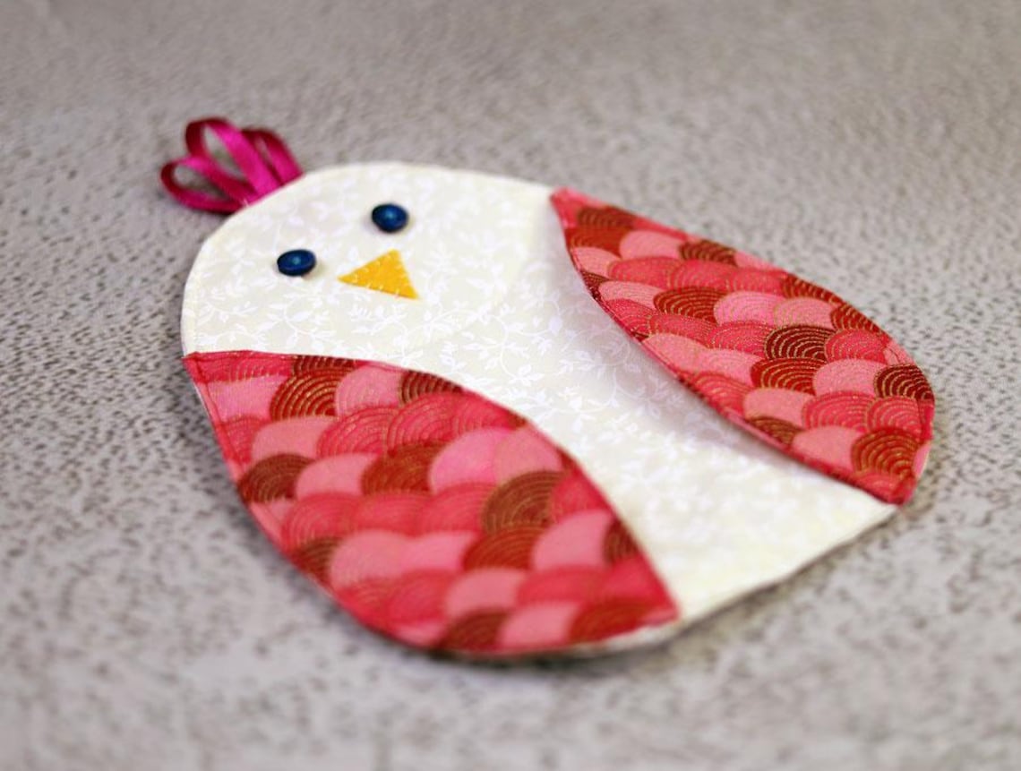 Chicken Potholder Sewing Pattern and Tutorial, Easter Sewing Pattern ...