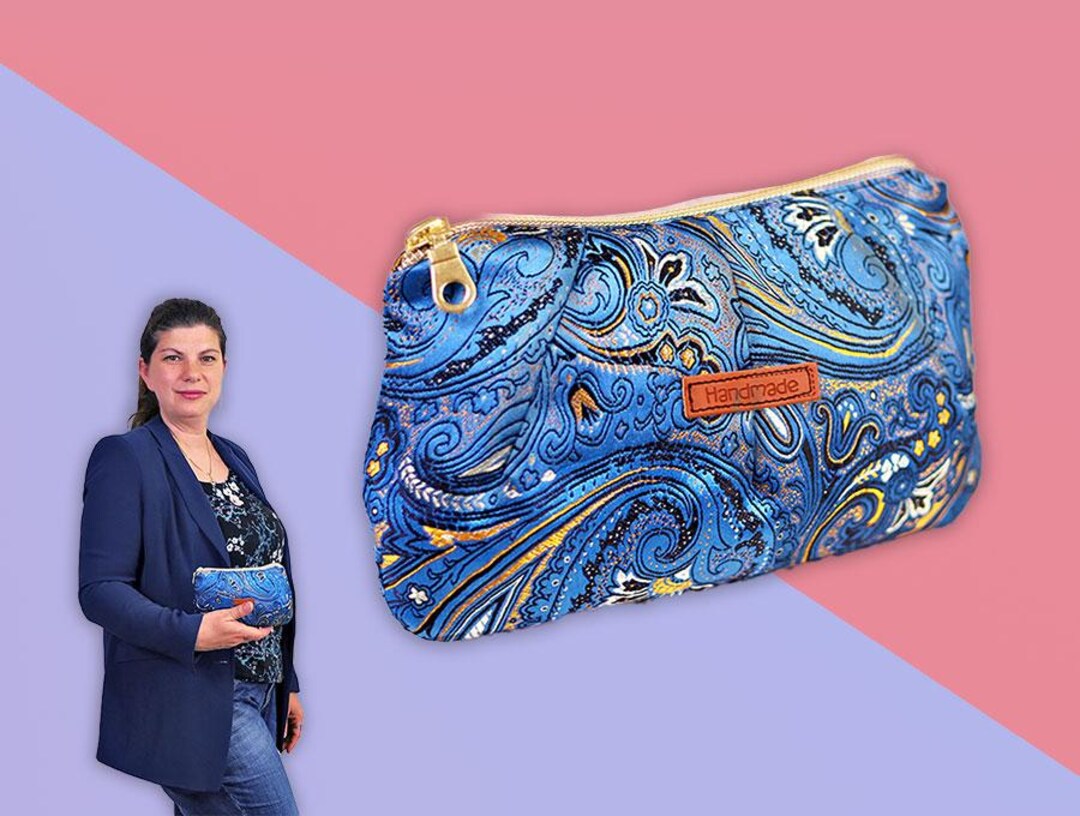 DIY Pouch Pattern and Tutorial, Vivian Pouch Sewing Pattern, Diy Pouch ...