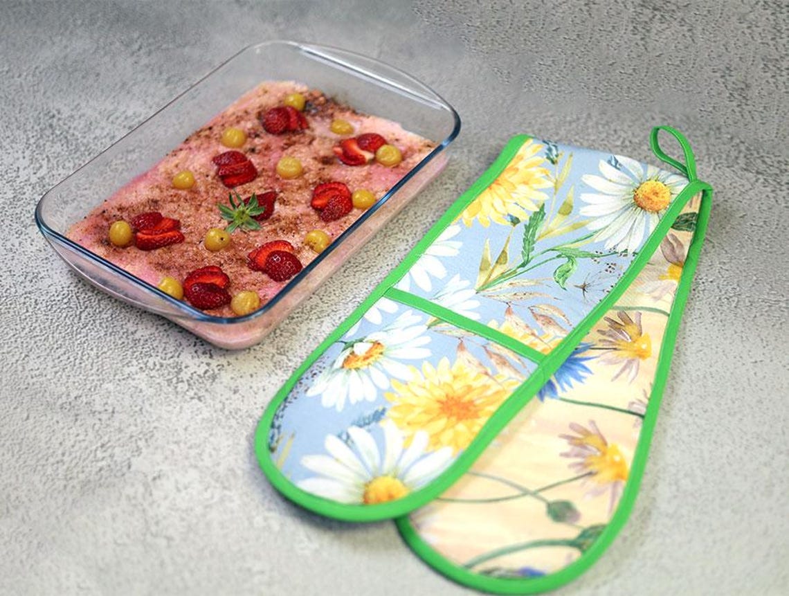 Double Oven Mitt Sewing Pattern and Tutorial, Double Oven Mitt Pattern ...