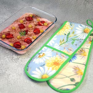 Double Oven Mitt Sewing Pattern and Tutorial, Double Oven Mitt Pattern ...
