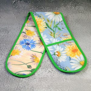 Double Oven Mitt Sewing Pattern and Tutorial, Double Oven Mitt Pattern ...