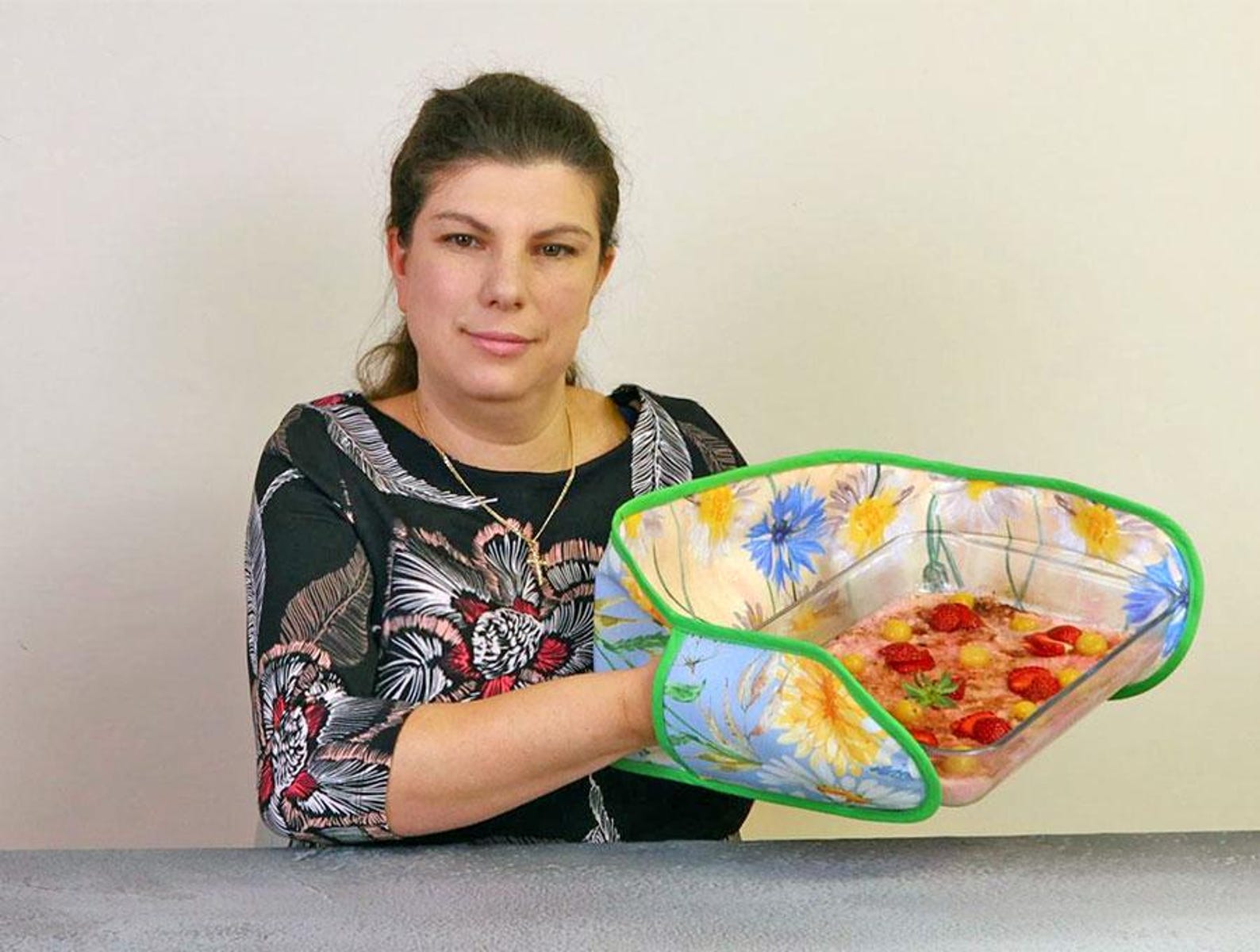 Double Oven Mitt Sewing Pattern and Tutorial, Double Oven Mitt Pattern ...