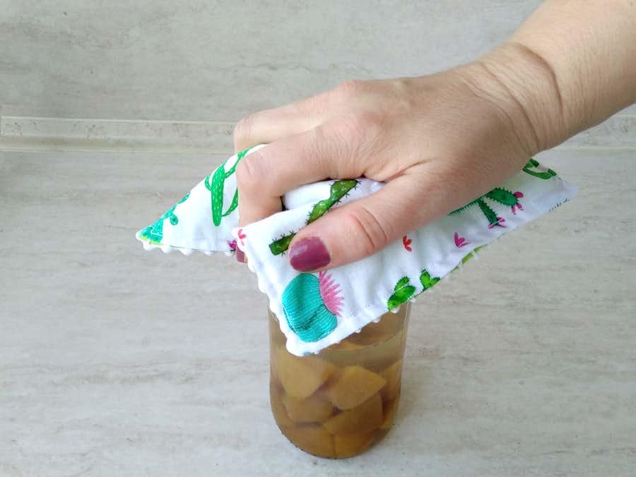 Jar Opener Sewing Pattern and Tutorial in 2 Sizes, Jar Gripper Sewing ...