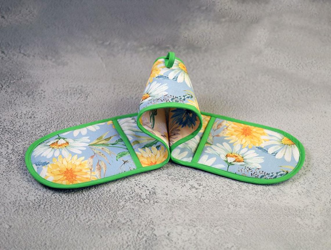 Double Oven Mitt Sewing Pattern and Tutorial, Double Oven Mitt Pattern ...