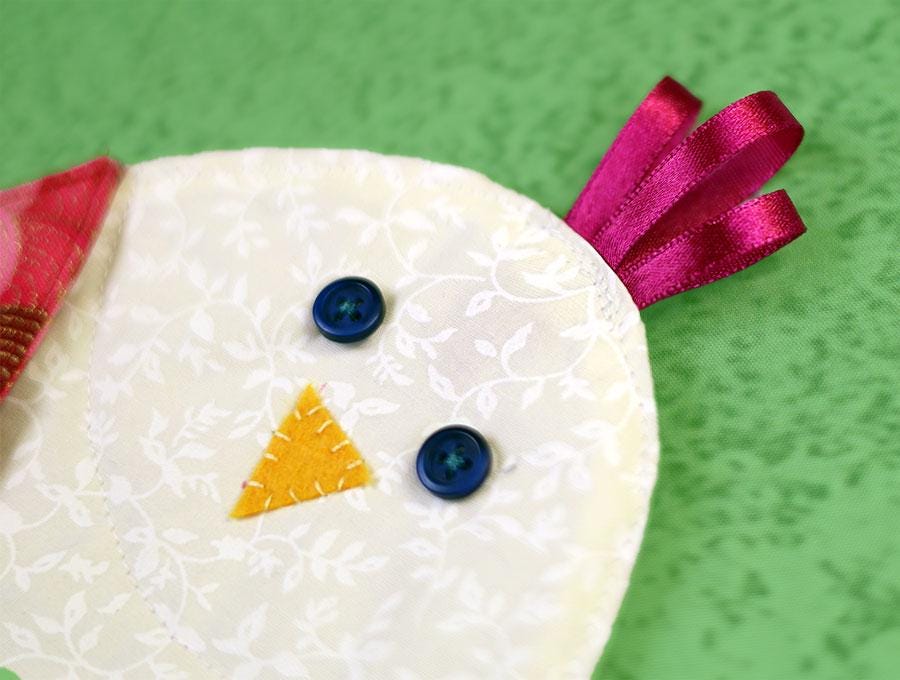 Chicken Potholder Sewing Pattern and Tutorial, Easter Sewing Pattern ...