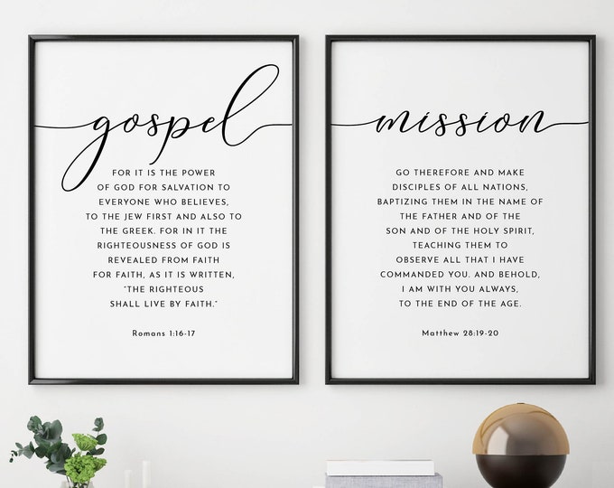 Go Ye Into All the World Preach the Gospel Mark 16:15 - Etsy