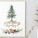 Christmas Printables, Good Tidings of Great Joy Bible Verse Christmas ...