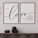 Matthew 22:37-39 Love the Lord Bible Verse Wall Art, Scripture Poster ...