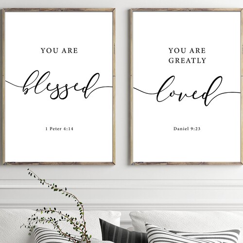 You Are Loved Beyond Measure Bible Verse Nursery Printable - Etsy